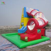 China Customized Commercial Castle Kids Inflatable Playground Trampoline Water Slide Jumping Combo Bouncer for sale