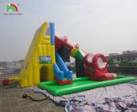 China Customized Commercial Castle Kids Inflatable Playground Trampoline Water Slide Jumping Combo Bouncer for sale