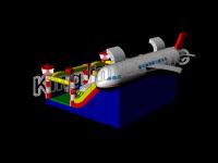 China Outdoor And Indoor Airplane Inflatable Dry Slide PVC OEM Logo With CE Certificate for sale