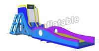 China Crazing Fun Inflatable Fly Water Slide For Adults Blue And Yellow Color for sale