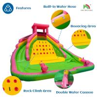 China Commercial Inflatable Water Slides with Pool Double Lane Water Slides Inflatable for Kids and Adults for sale