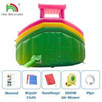 China Commercial Inflatable Water Slides with Pool Double Lane Water Slides Inflatable for Kids and Adults for sale