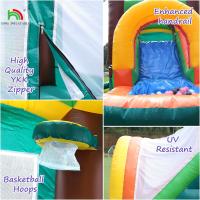 China High Quality Inflatable Bouncer Combo Jumping Castle With Pool & Inflatable Water Slide for sale