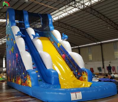 China Cheap Inflatable Cartoon Toys Bounce House Commercial Inflatable Water Slide for sale