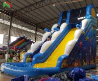 China Cheap Inflatable Cartoon Toys Bounce House Commercial Inflatable Water Slide for sale