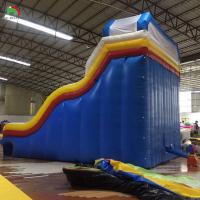 China Inflatable Dry Slide Outdoor Bouncy Inflatable Water Slides For Pool Inflatable Slides For Water Park for sale