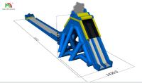 China Joyful Fun Factory Price Inflatable Long Water Slide for Adults Large Inflatable Slide for sale
