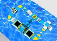 China Durable 0.9mm PVC Tarpaulin Inflatable Floating Water Park For Adult & Kids for sale