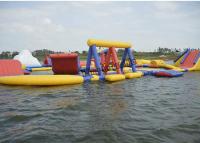 China Commercial PVC Tarpaulin Inflatable Water Parks , Splash Water Playground Equipment for sale