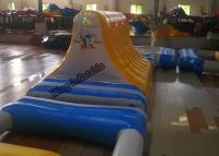 China 0.9mm PVC Tarpaulin Large floating Inflatable Water park  aqua Park for sea or lake for sale