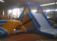 China 0.9mm PVC Tarpaulin Large floating Inflatable Water park  aqua Park for sea or lake for sale