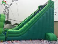 China Giant Water Slide Inflatable Commercial Inflatable Water Slide with Pool for sale