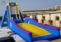 China Commercial Grade Water Slide Adult Large Long Inflatable Water Slide For Amusement Park for sale
