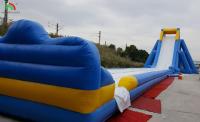 China Customized Adult Size Inflatable Water Park Equipment Blow Up Water Slides for sale