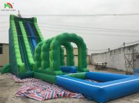 China Commercial Pool Slide Giant Inflatable Slide City Outdoor Amusement Park Inflatable Slides For Sale for sale