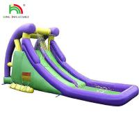 China Custom Multiple Styles Inflatable Water Slide  With Continuous Blower System for sale