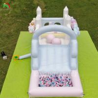 China Inflatable Bouncer Combo Obstacle Course Bounce Castle House With Slides Ball Pit Climbing Blower for sale
