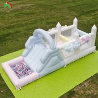 China Inflatable Bouncer Combo Obstacle Course Bounce Castle House With Slides Ball Pit Climbing Blower for sale