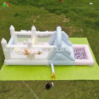 China Inflatable Bouncer Combo Obstacle Course Bounce Castle House With Slides Ball Pit Climbing Blower for sale