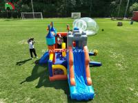 China Commercial Inflatable Bounce Combo House Jumping Castle With Slides & Ball Pit Inflatable Jumping Bouncy Castle For Kids for sale