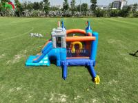 China Commercial Inflatable Bounce Combo House Jumping Castle With Slides & Ball Pit Inflatable Jumping Bouncy Castle For Kids for sale