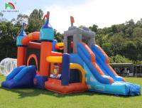 China Commercial Inflatable Bounce Combo House Jumping Castle With Slides & Ball Pit Inflatable Jumping Bouncy Castle For Kids for sale