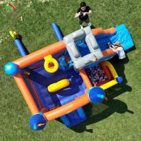 China Commercial Inflatable Bounce Combo House Jumping Castle With Slides & Ball Pit Inflatable Jumping Bouncy Castle For Kids for sale