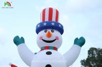 China 26/33FT Outdoor Christmas Snowman Inflatable Giant Inflatable Snowman With Blower For Christmas Holiday Indoor Outdoor Party Garden Yard Decoration for sale