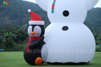 China 26/33FT Outdoor Christmas Snowman Inflatable Giant Inflatable Snowman With Blower For Christmas Holiday Indoor Outdoor Party Garden Yard Decoration for sale