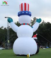 China 26/33FT Outdoor Christmas Snowman Inflatable Giant Inflatable Snowman With Blower For Christmas Holiday Indoor Outdoor Party Garden Yard Decoration for sale