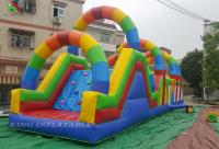 China Commercial Land Obstacle Course Sport Inflatable Obstacle Game For Kids for sale