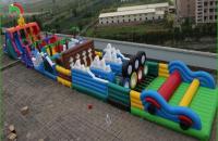 China Commercial Outdoor Inflatable Obstacle Course Challenges Adult Inflatable Obstacle Courses Bounce House Party Games for sale