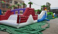 China Commercial Outdoor Inflatable Obstacle Course Challenges Adult Inflatable Obstacle Courses Bounce House Party Games for sale