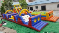 China Extreme Insane Inflatable Obstacle Course Adult Extreme Inflatable Large Assault Obstacle Courses for sale