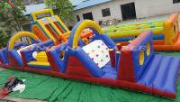 China Extreme Insane Inflatable Obstacle Course Adult Extreme Inflatable Large Assault Obstacle Courses for sale