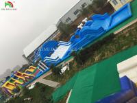 China Outdoor Giant Inflatable Big Bounce Theme Outdoor Park Playground Inflatable Castle Combo Inflatable Obstacle Course for sale