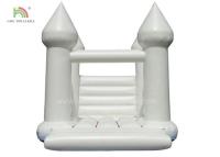 China White PVC Tarpaulin Adult Princess Bouncy Castle For Wedding 1 Years Warranty for sale