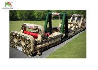 China Huge Boot Camp 85 Feet Inflatable Outdoor Obstacle Course Equipment EN14960 CE EN71 for sale