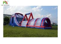 China Great Challege Extreme Jungle Gym Inflatable Sports Games / Outdoor Obstacle Course for sale