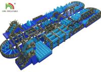 China Big Outdoor Adult Inflatable Obstacle Challenging Sports Games Water Proof & Lead Free for sale