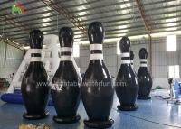 China Customized Ourdoor Inflatable Sports Games , Airtight Human Bowling Ball for sale