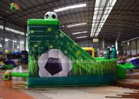 China Kids Outdoor Giant Inflatable Jumping Castle / Soccer Bounce House for sale