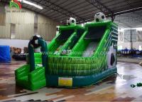China Kids Outdoor Giant Inflatable Jumping Castle / Soccer Bounce House for sale