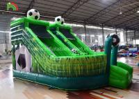 China Kids Outdoor Giant Inflatable Jumping Castle / Soccer Bounce House for sale