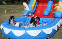 China Waterslide Commercial PVC Inflatable Water Slide For Kid Inflatable Slide With Pool Wet Dry Slide Adult for sale