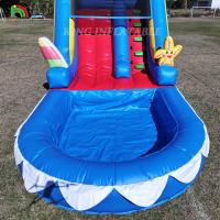 China Waterslide Commercial PVC Inflatable Water Slide For Kid Inflatable Slide With Pool Wet Dry Slide Adult for sale