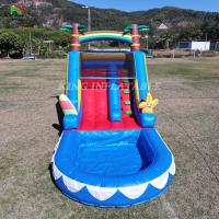 China Waterslide Commercial PVC Inflatable Water Slide For Kid Inflatable Slide With Pool Wet Dry Slide Adult for sale