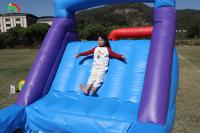 China Outdoor Commercial Inflatable Bouncer Combo Bounce House Kids Party Bouncy Castle With Slide Ball Pit Climbing Obstacle Blower for sale