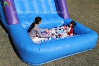 China Outdoor Commercial Inflatable Bouncer Combo Bounce House Kids Party Bouncy Castle With Slide Ball Pit Climbing Obstacle Blower for sale
