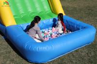 China Inflatable Bouncer Combo Obstacle Course Bounce Castle House With Slides Ball Pit Climbing Obstacle Blower for sale
